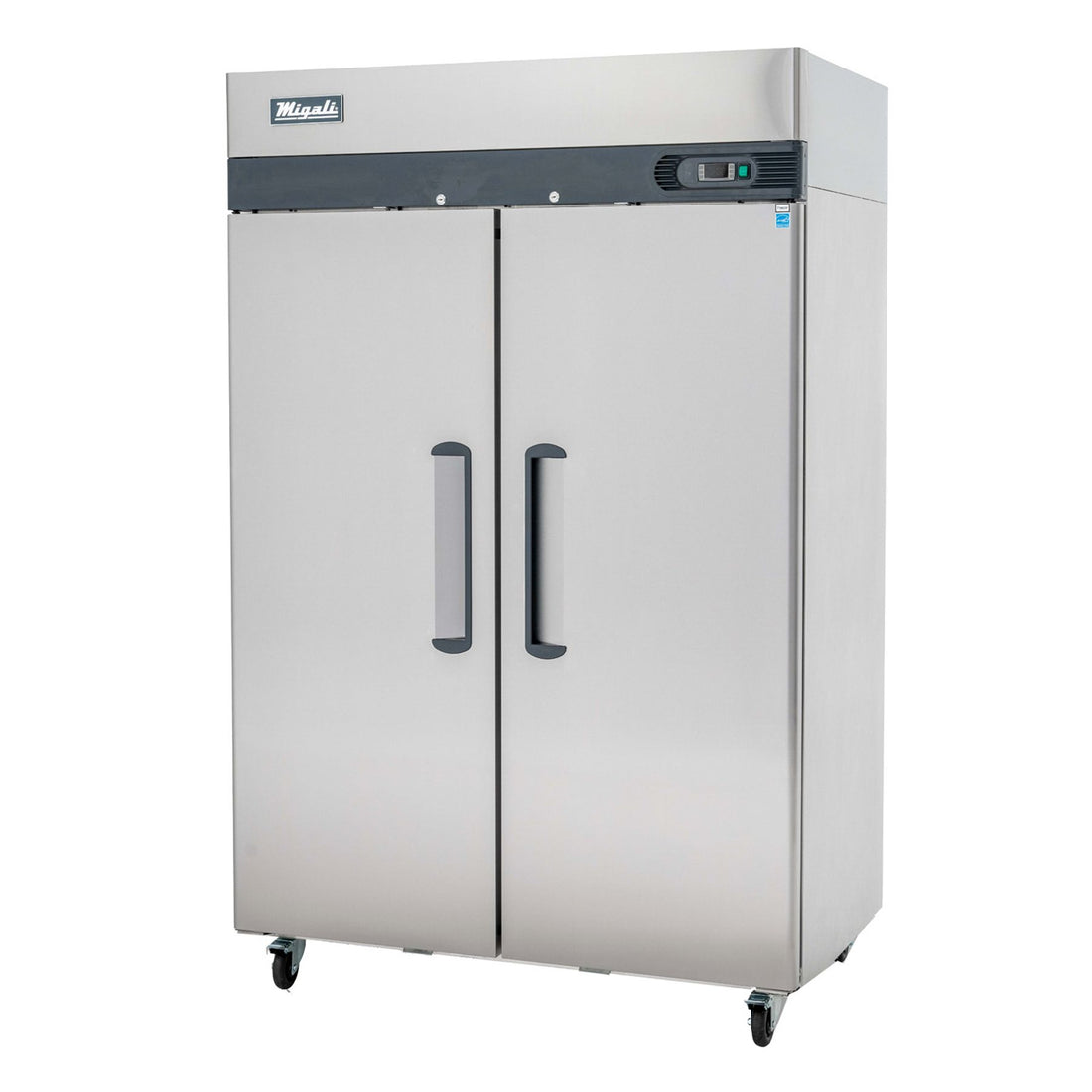 Migali C-2R-HC 2-Door Reach-In Refrigerator (Top Mount Compressor ...